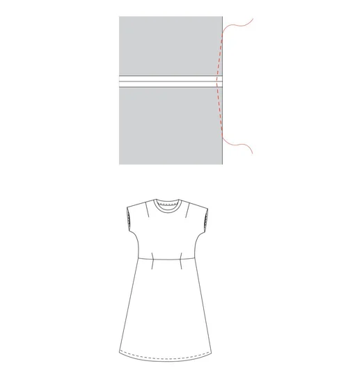 Disco Tee Dress Pattern Hack — Open Studio Patterns