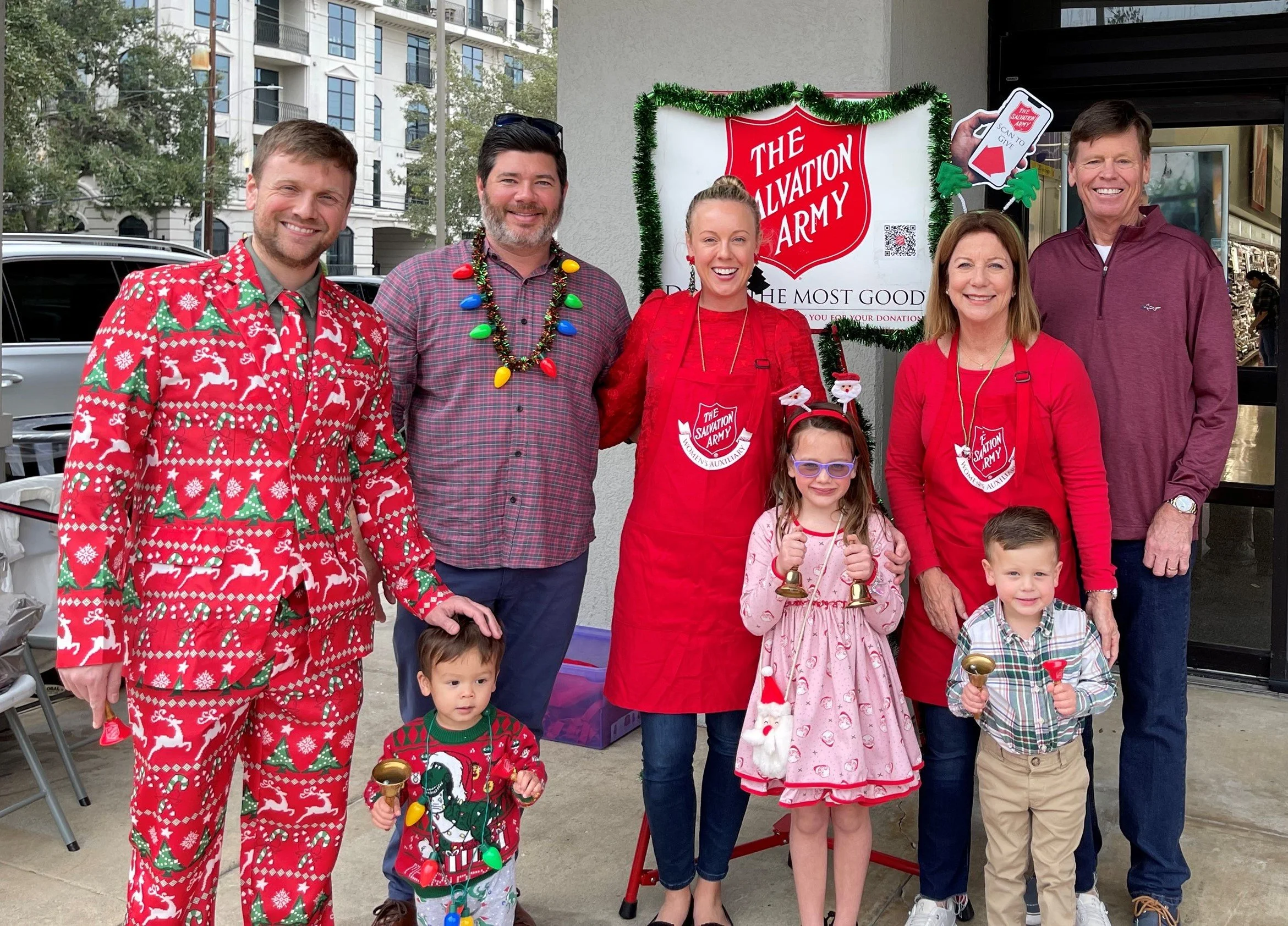 Red Kettle Bell Ringing — SAWA Houston