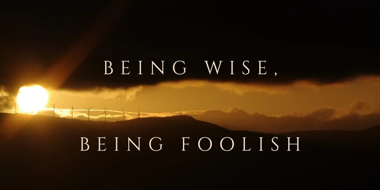 Being Wise, Being Foolish — Cascadia Living Wisdom
