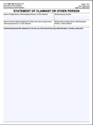 Unbound Disability Claims, LLC - How Can I Use Form SSA-795 To Be ...