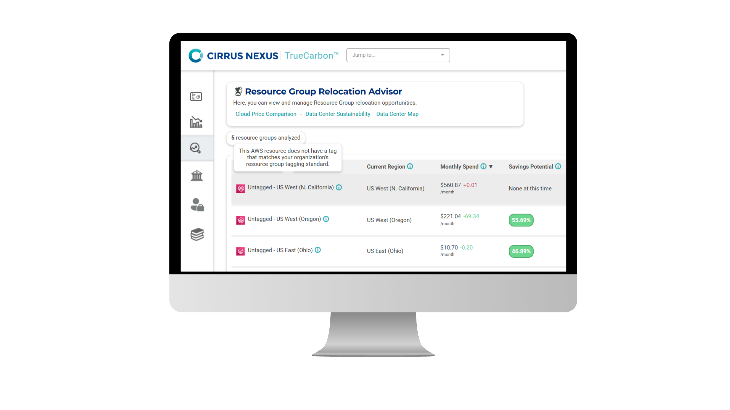 Resource Tagging & Spend Allocation — Cirrus Nexus