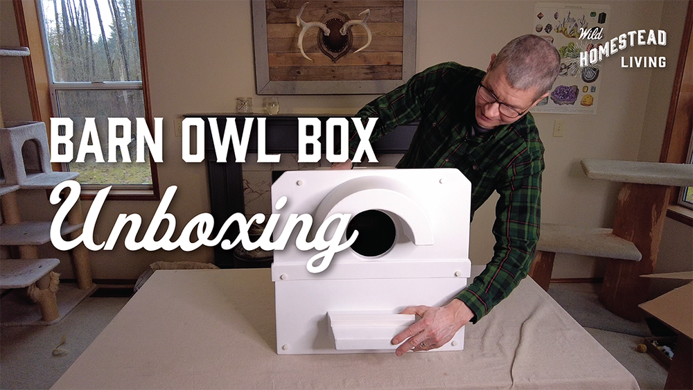 Wild Homestead Living— (VIDEO) Barn Owl Box Unboxing