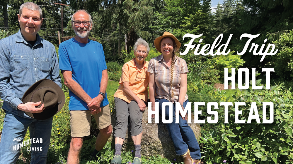 Wild Homestead Living— (VIDEO) Field Trip: Holt Homestead