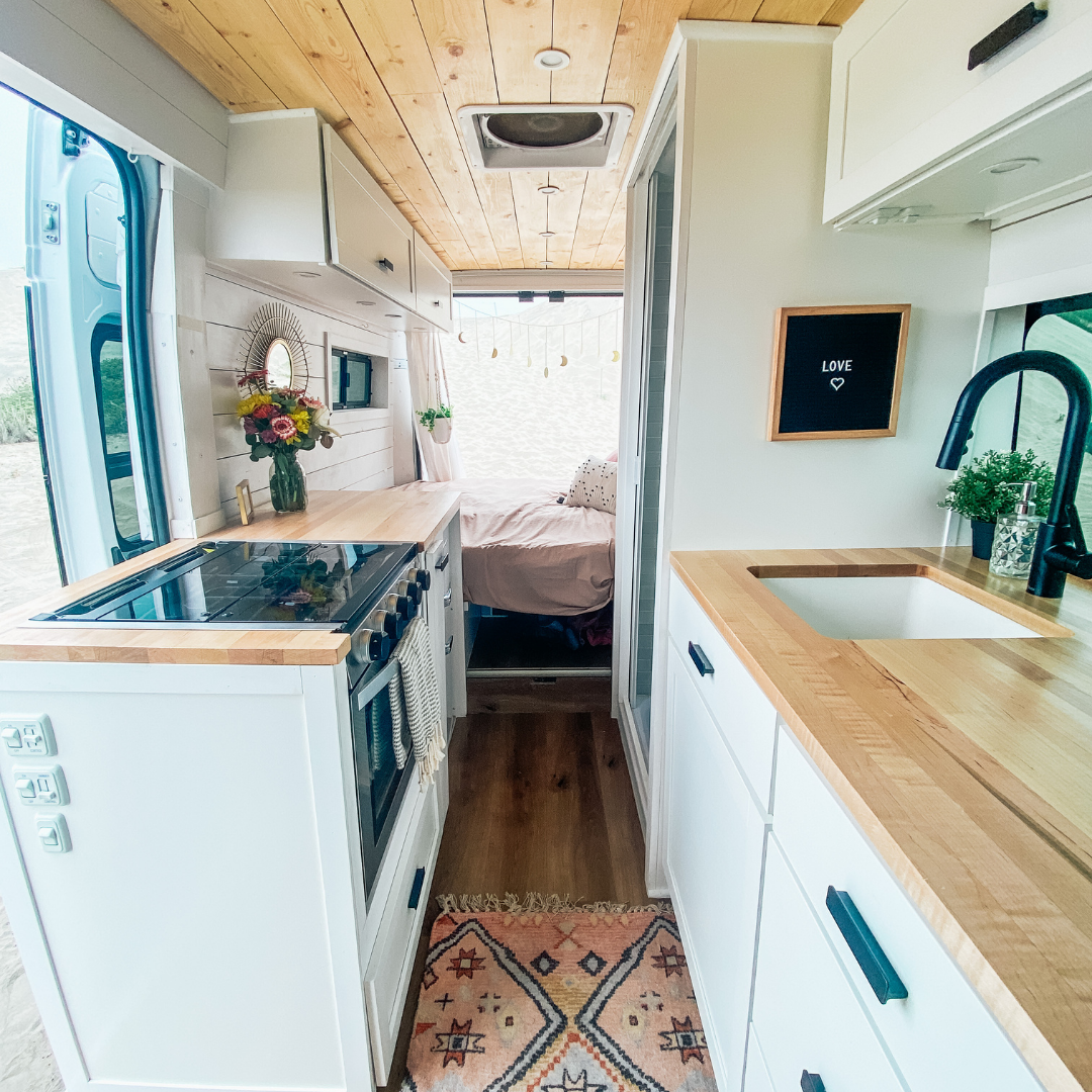How to Live Tiny - Build Guide, Van Layout, & Conversion Costs — SUNNY ...