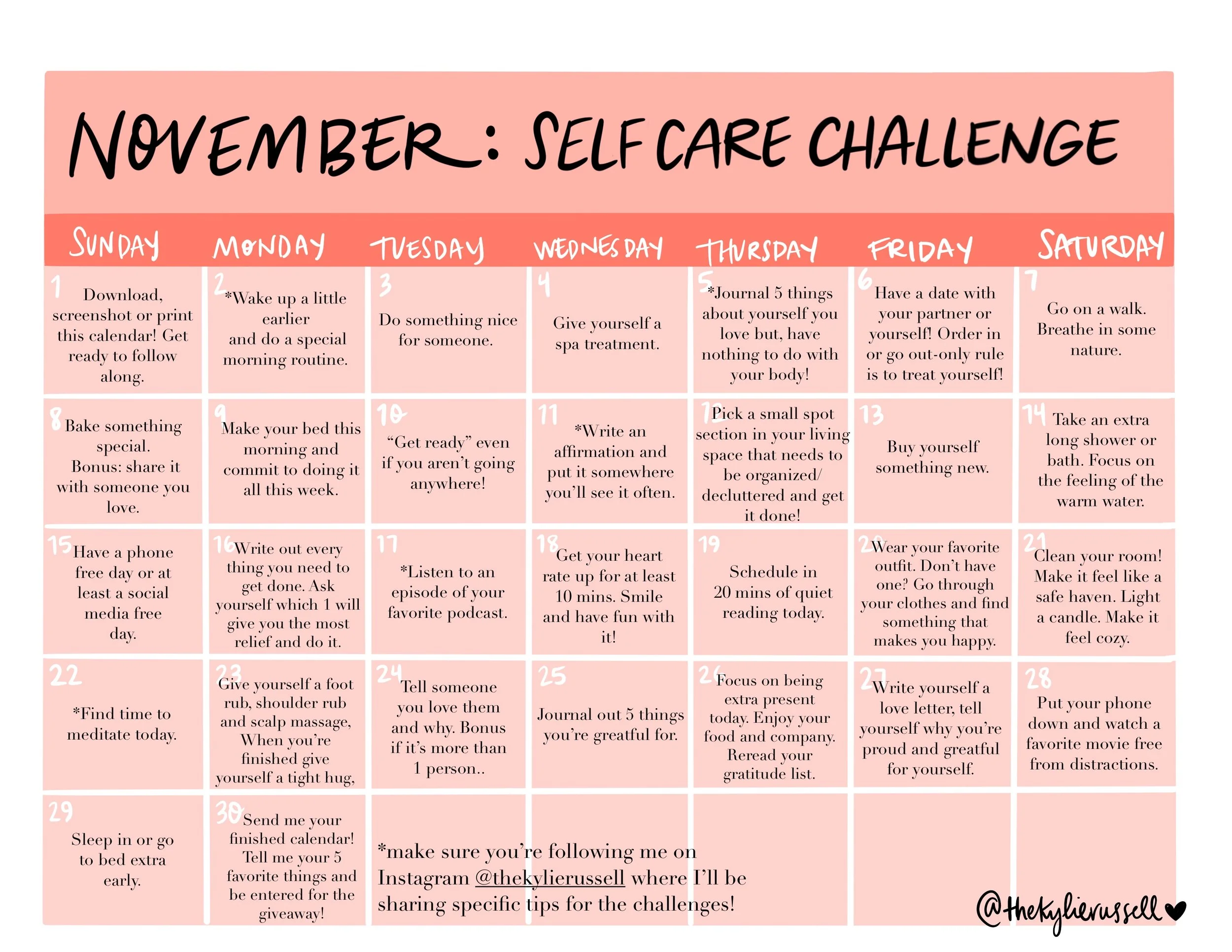 November Photo Challenge