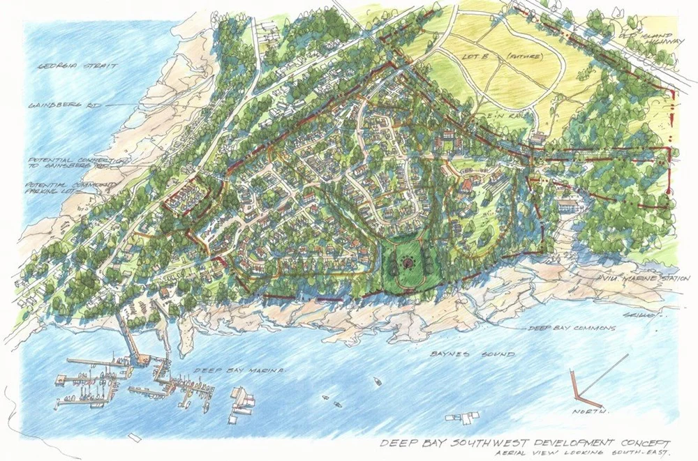 Deep Bay Southwest Master Plan, Deep Bay, BC (2014-ongoing) — MVH Urban ...