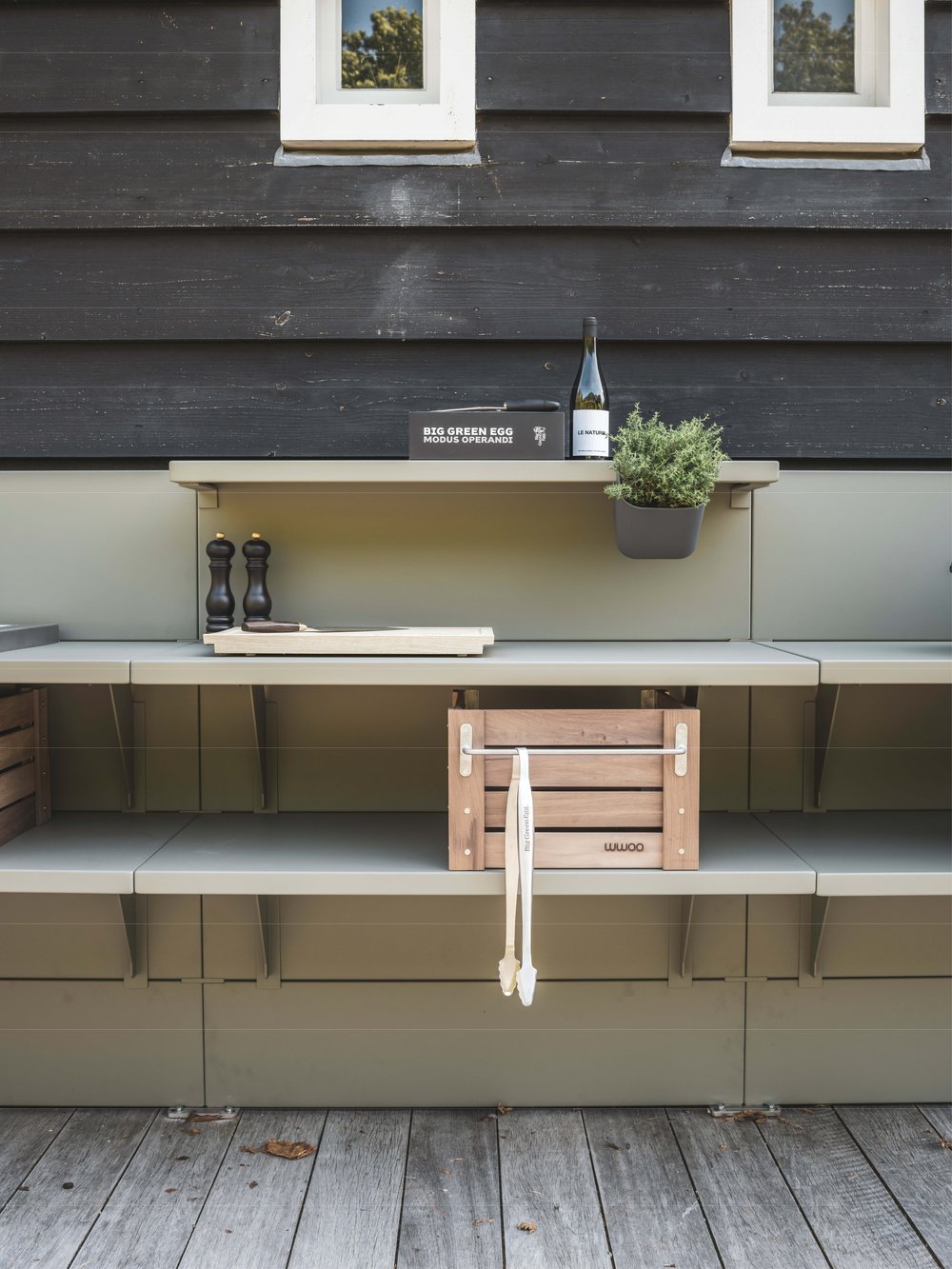 WWOO Outdoor kitchen | Steel outdoor kitchen - The Outdoor Kitchen ...