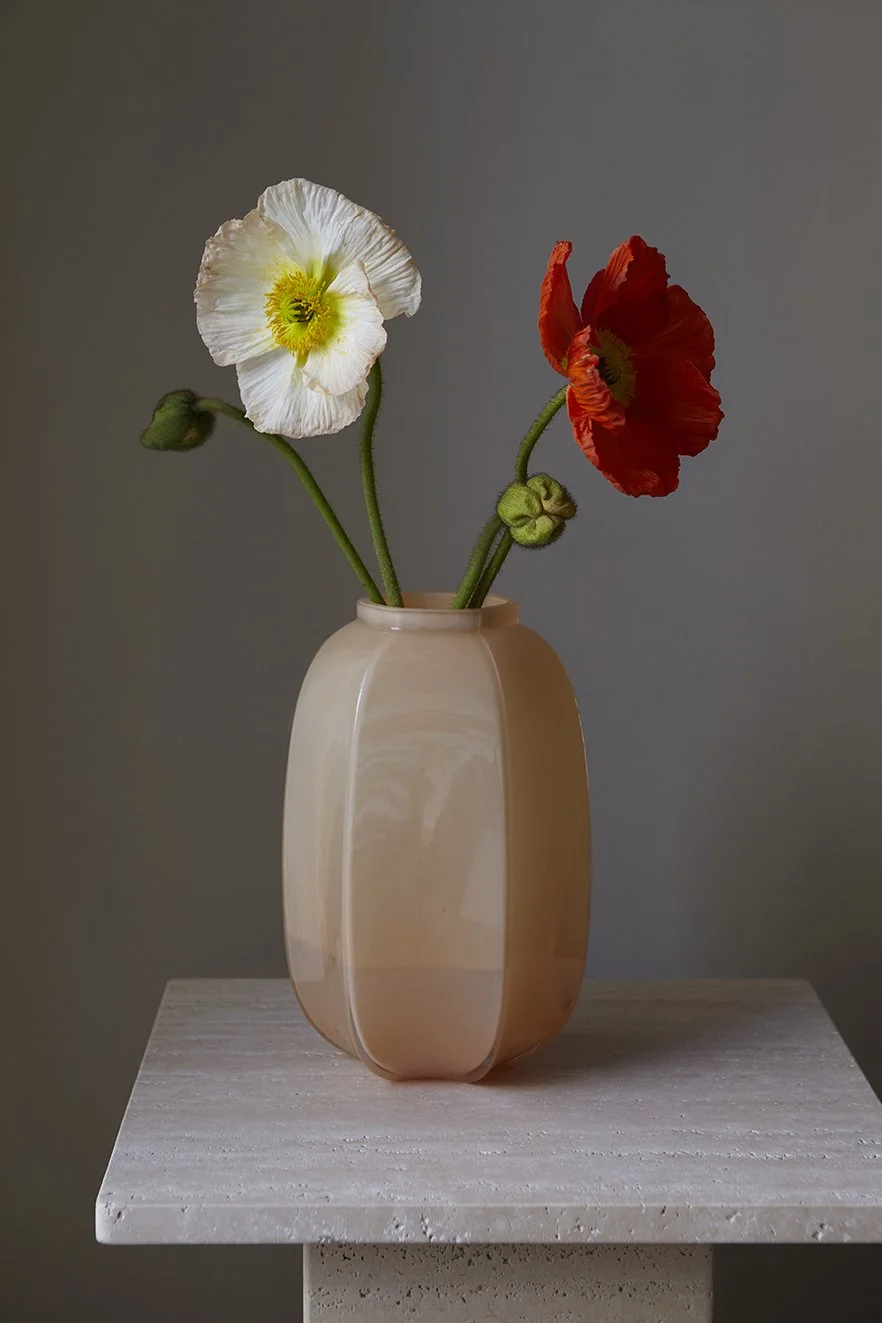 Row Vase Vintage White — Essei
