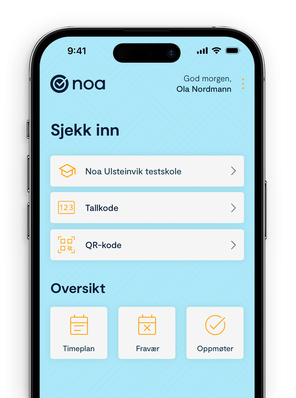 Notice of Attendance