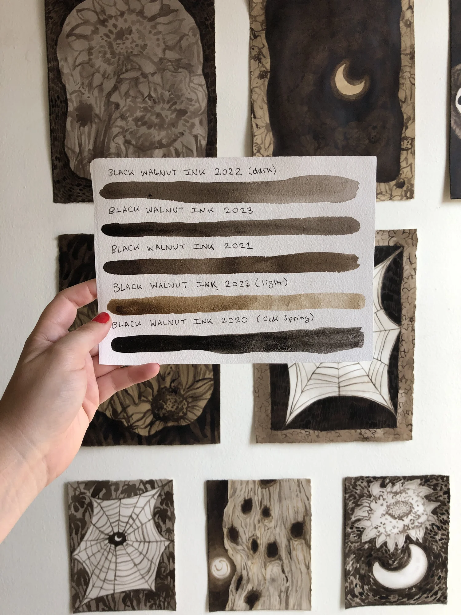 How to Make Black Walnut Ink — Samantha Sanders