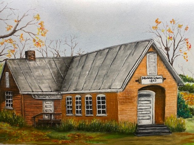 My Father's Old School House — Ron Ledbetter Art