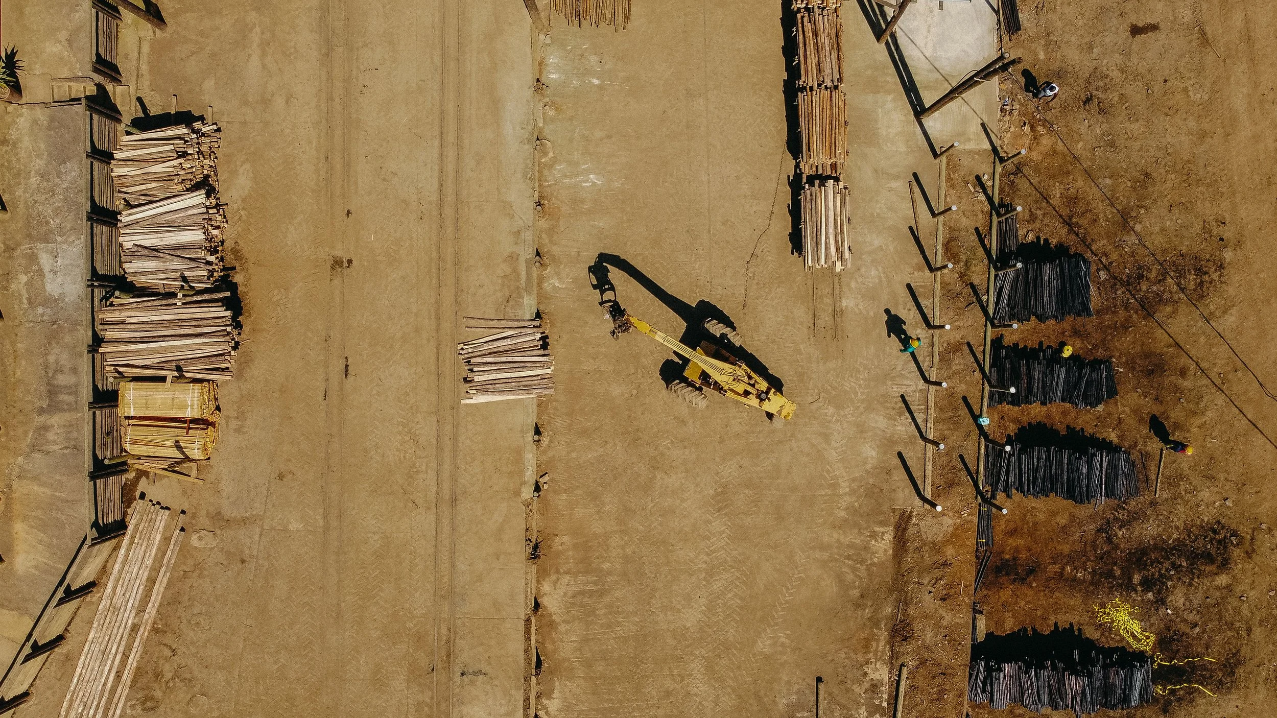 Building Poles for Construction and Farming - Treated Poles