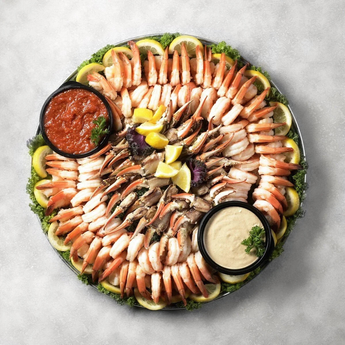 Party Trays | Order Fresh Seafood Trays Today — Hill's Quality Seafood ...