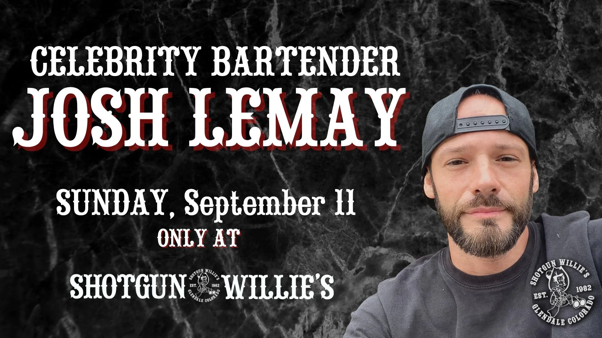 Celebrity Bartender — Shotgun Willie's