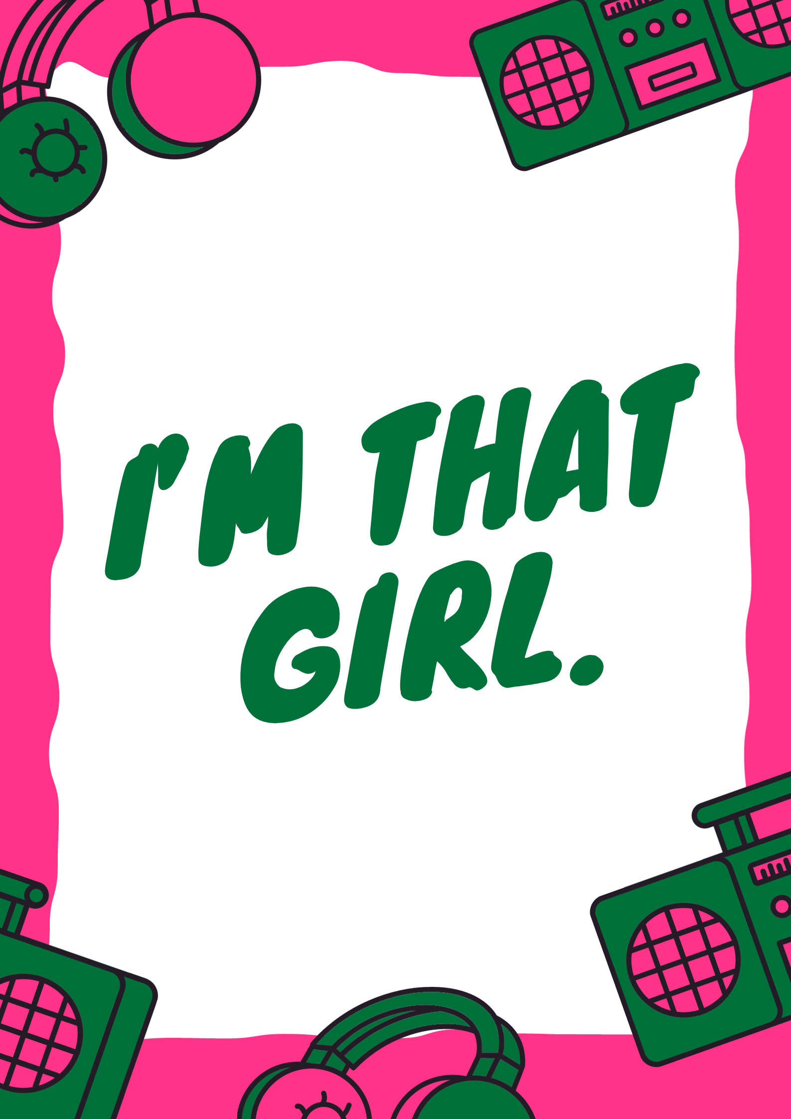 Motivational Girl Power Song Lyric Posters — The Innocent Brown Girl ...