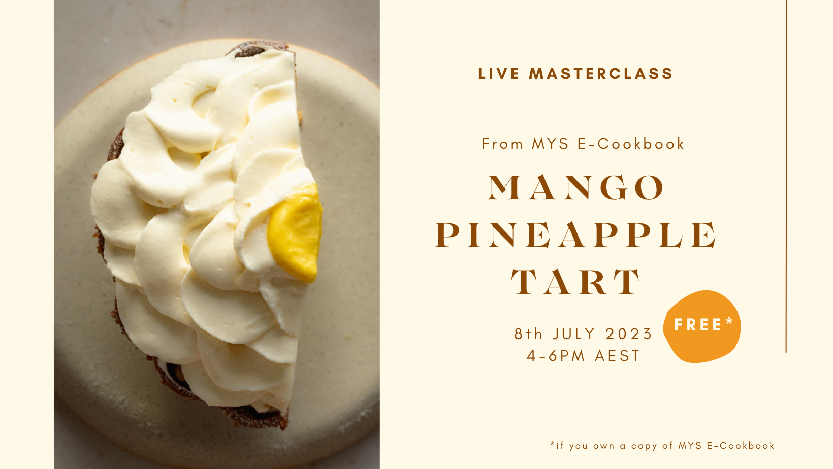 Mango Pineapple Tart Masterclass — My Yummy Spatula