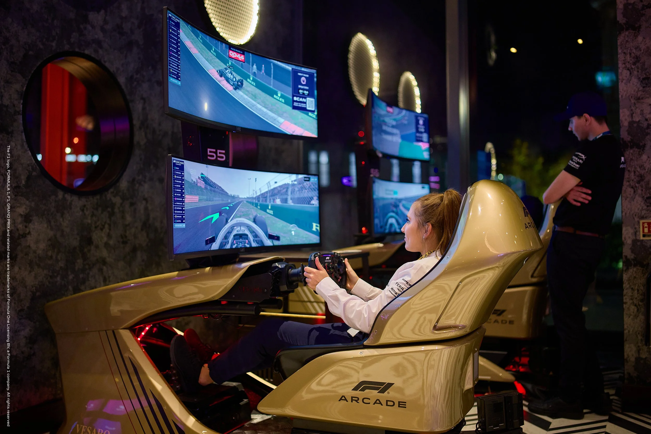 F1 Arcade, London — Anamo Design Studio