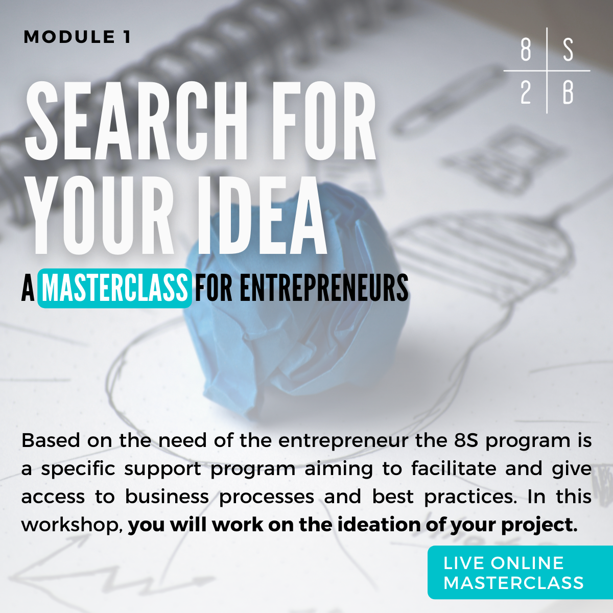 8S Program Masterclass: Select your legal form — 8S2Business online