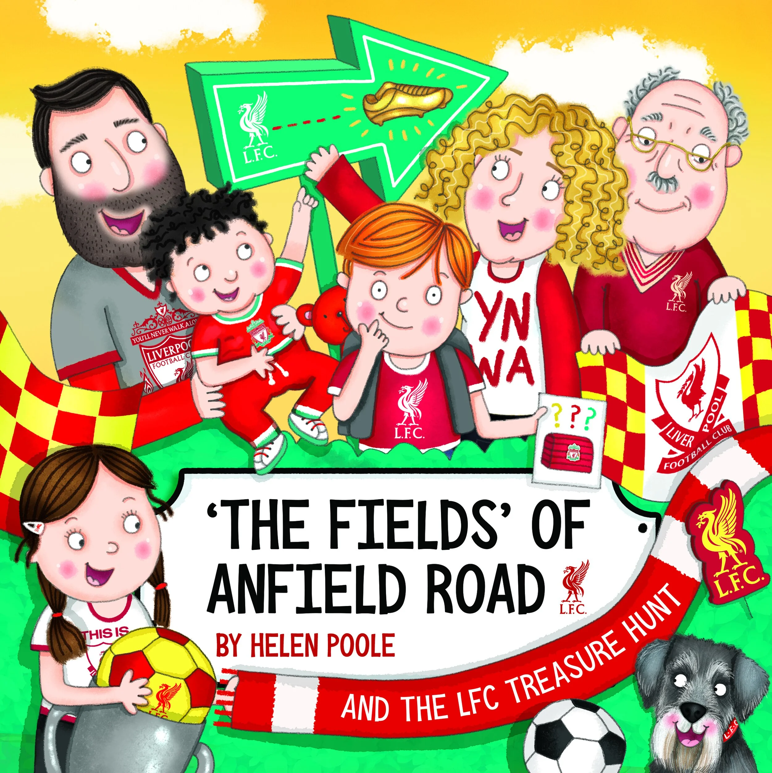 'The Fields' of Anfield Road and the LFC Treasure Hunt — Helen Poole Books