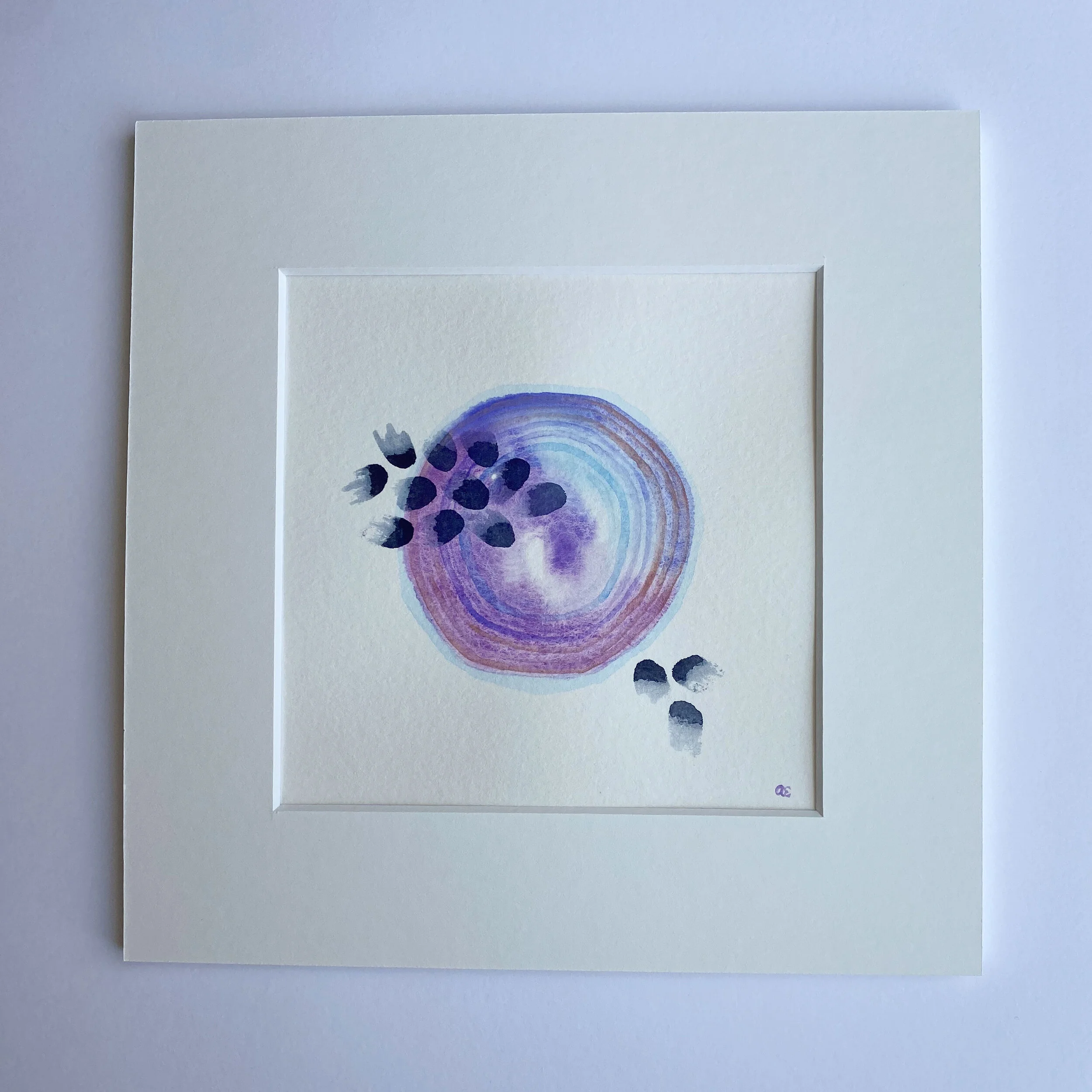 Ethereal Layers No. 5, Original Watercolor Painting — Abby Ecker Fine Art