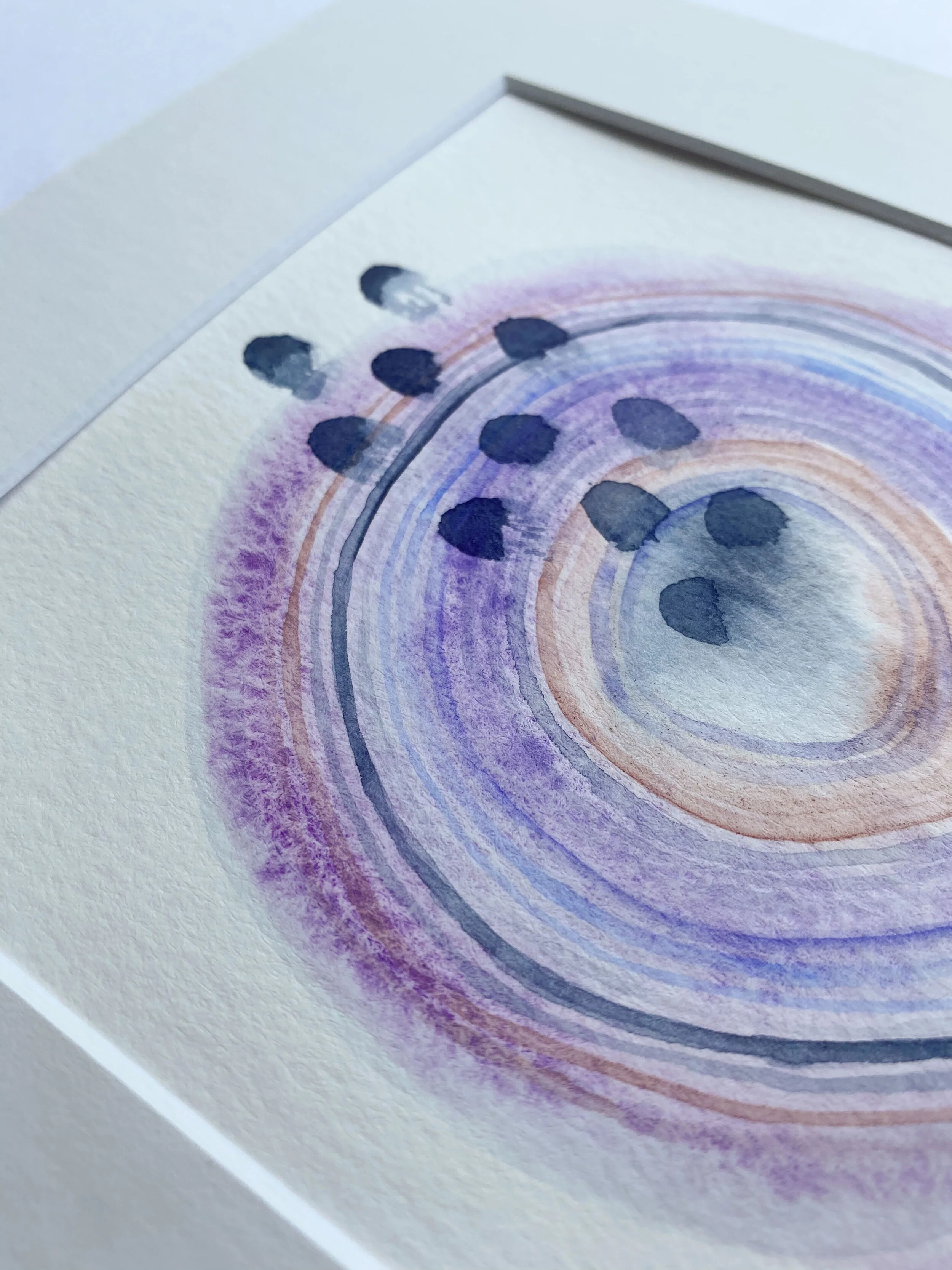 Ethereal Layers No. 5, Original Watercolor Painting — Abby Ecker Fine Art
