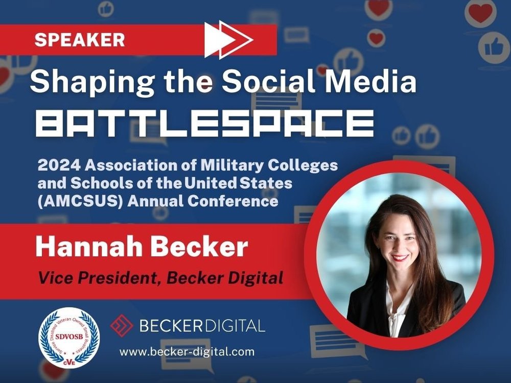 Hannah Becker Presenting at the 2024 AMCSUS Annual Conference — Becker Digital