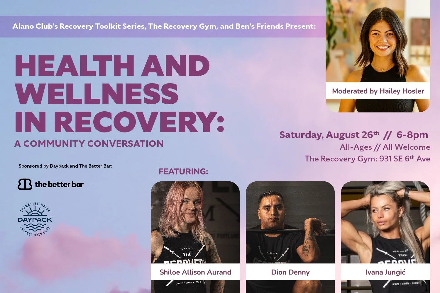 Event Calendar — Alano Club of Portland