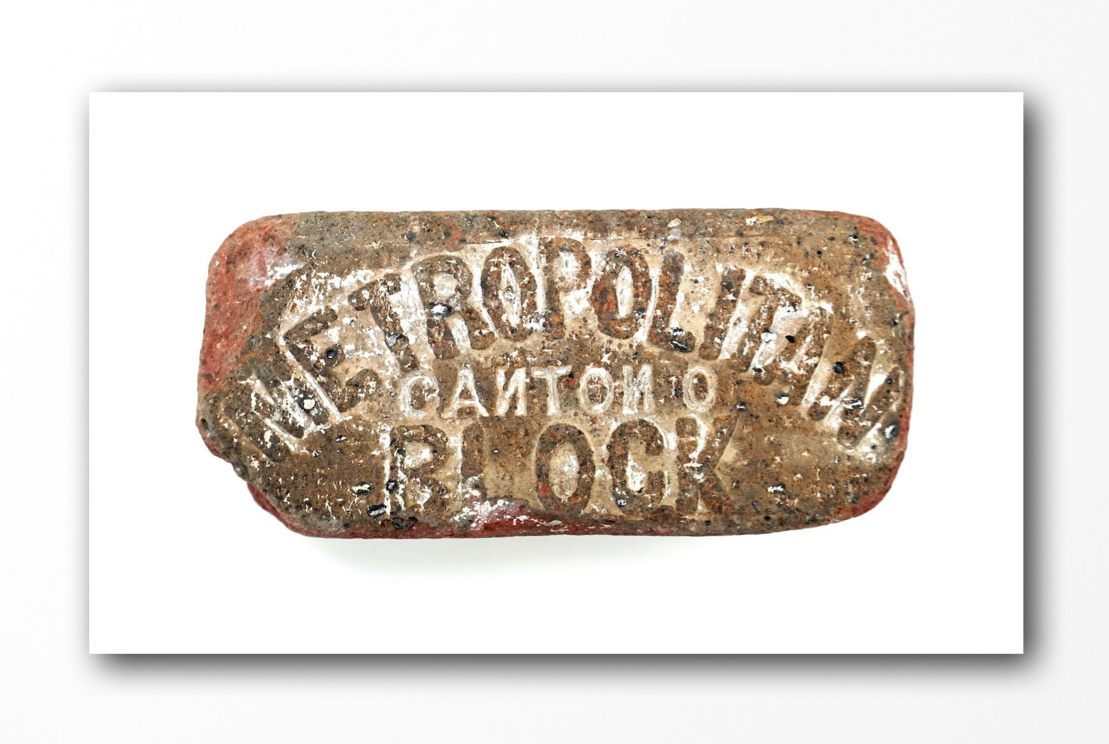 Metropolitan Block Brick Art. — CityBonez™