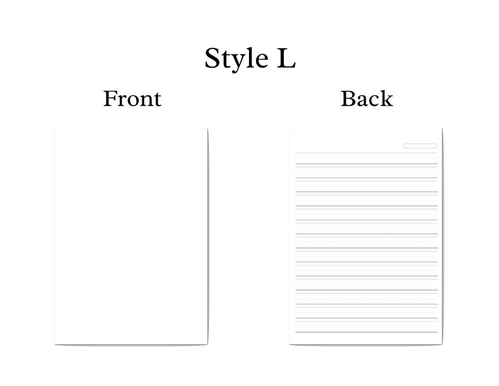 Notebook Styles — Humble Heart Press