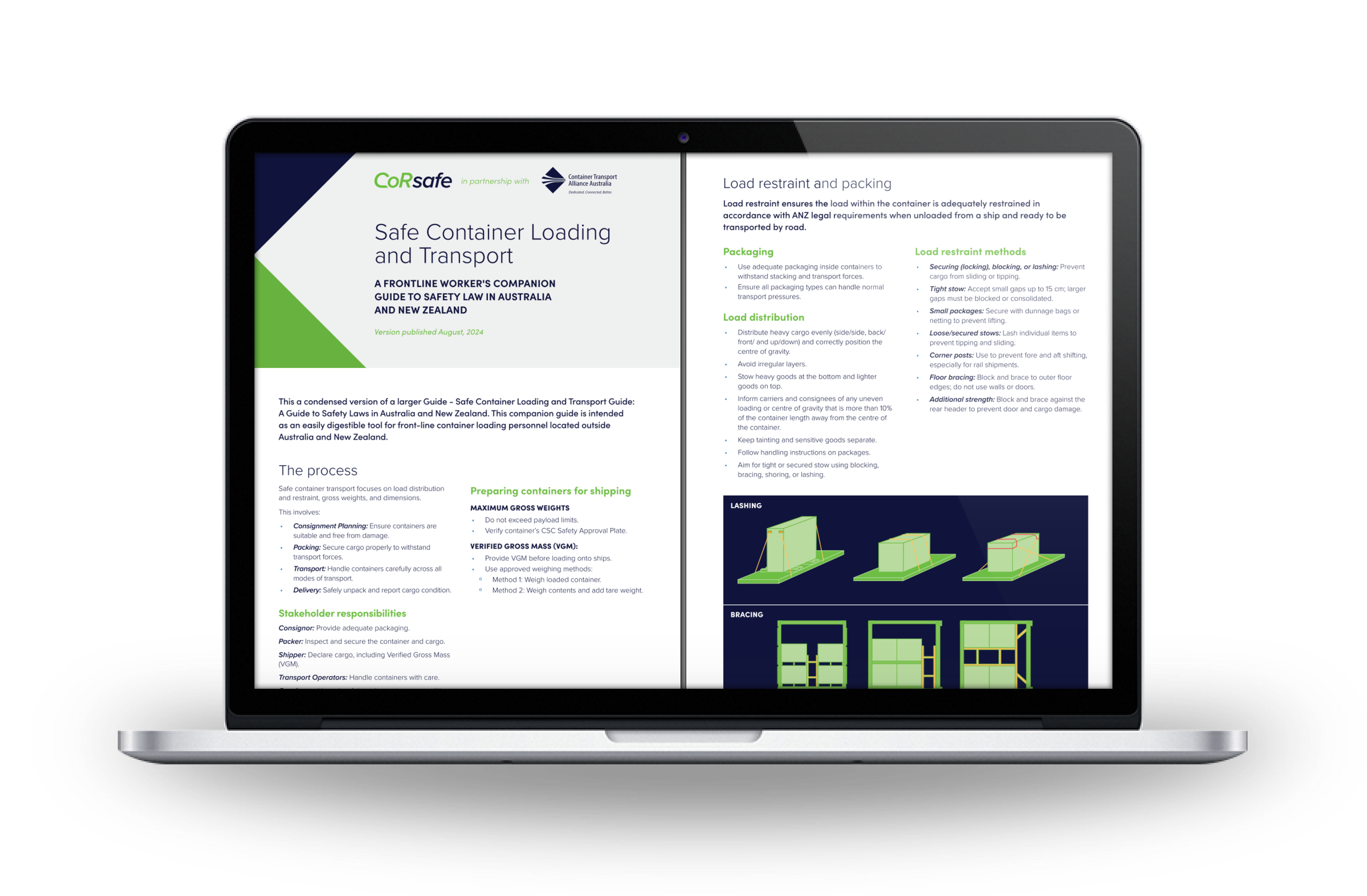 Safe Container Loading and Transport Guide | CoRsafe