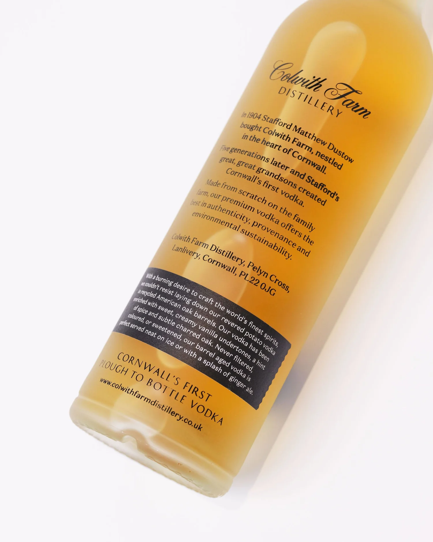 Aval Dor Cornish Potato Original Vodka — Colwith Farm Distillery