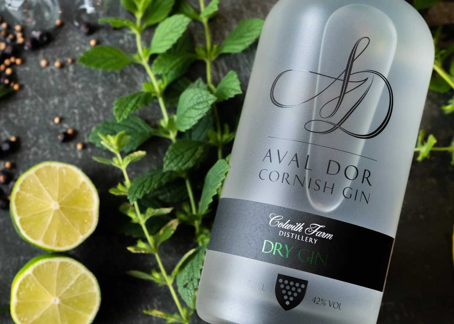 Aval Dor Cornish Dry Gin | Taste Cornwall's Finest — Colwith Farm ...