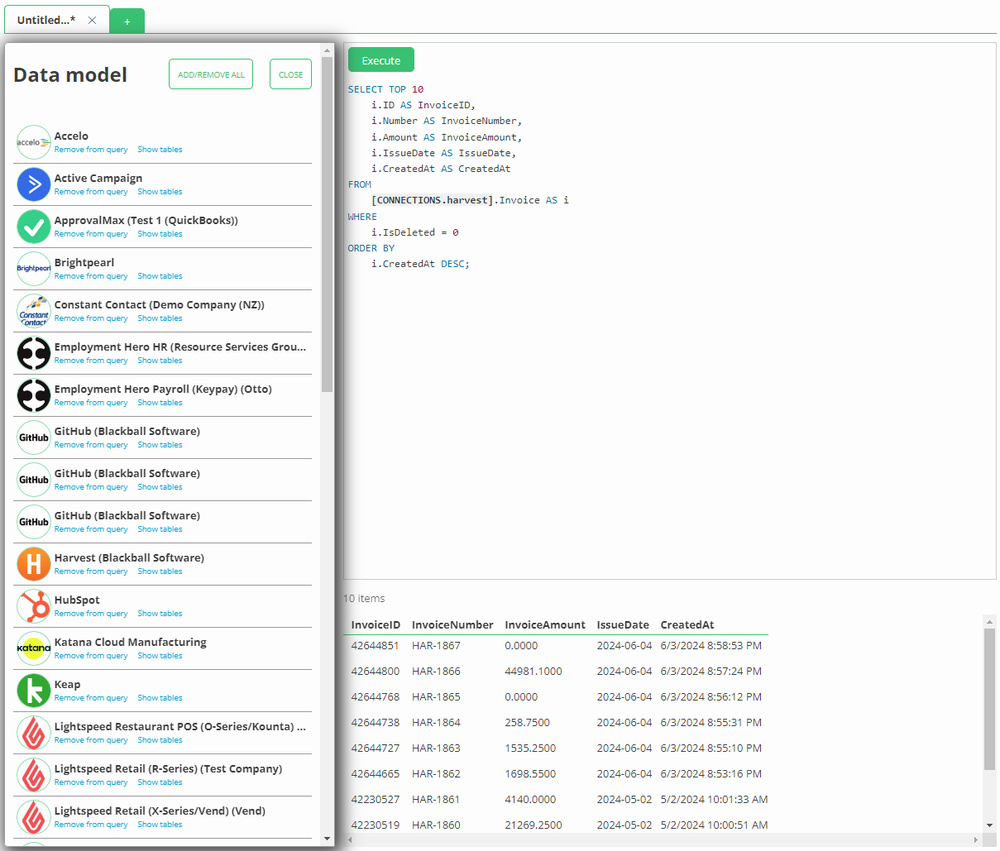 Getting started with the Query Editor | SyncHub Blog
