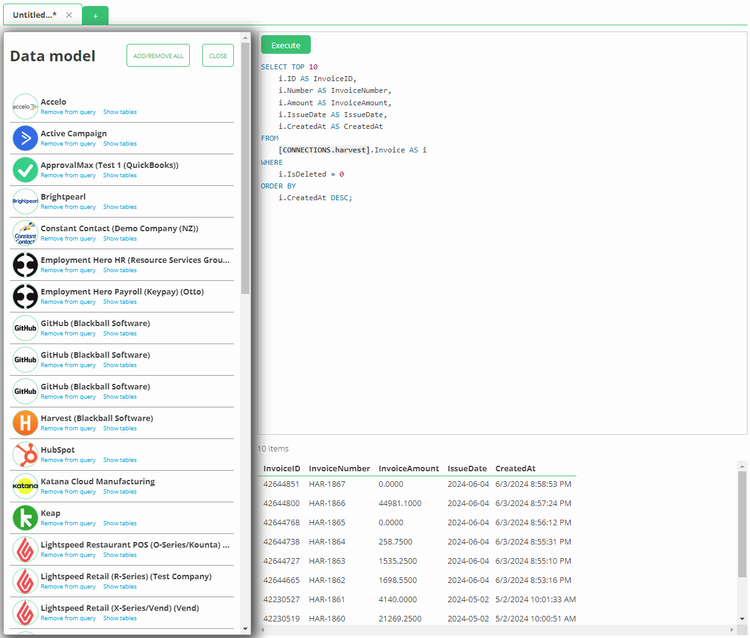 Getting started with the Query Editor | SyncHub Blog