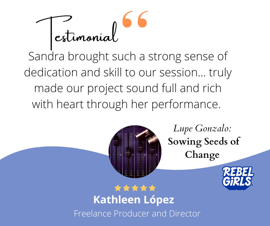 Sandra Manwiller, Voice Actor