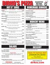 Newark Menu — Dirko's Pizza Menu