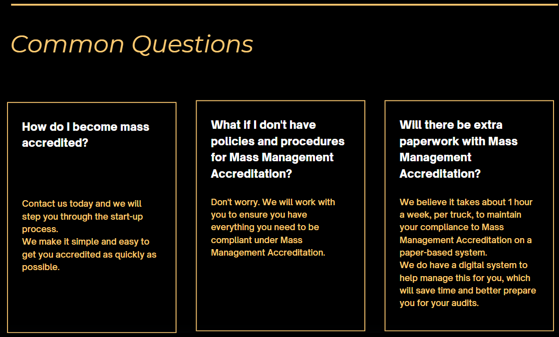 Mass Management — Our experts are ready to help.