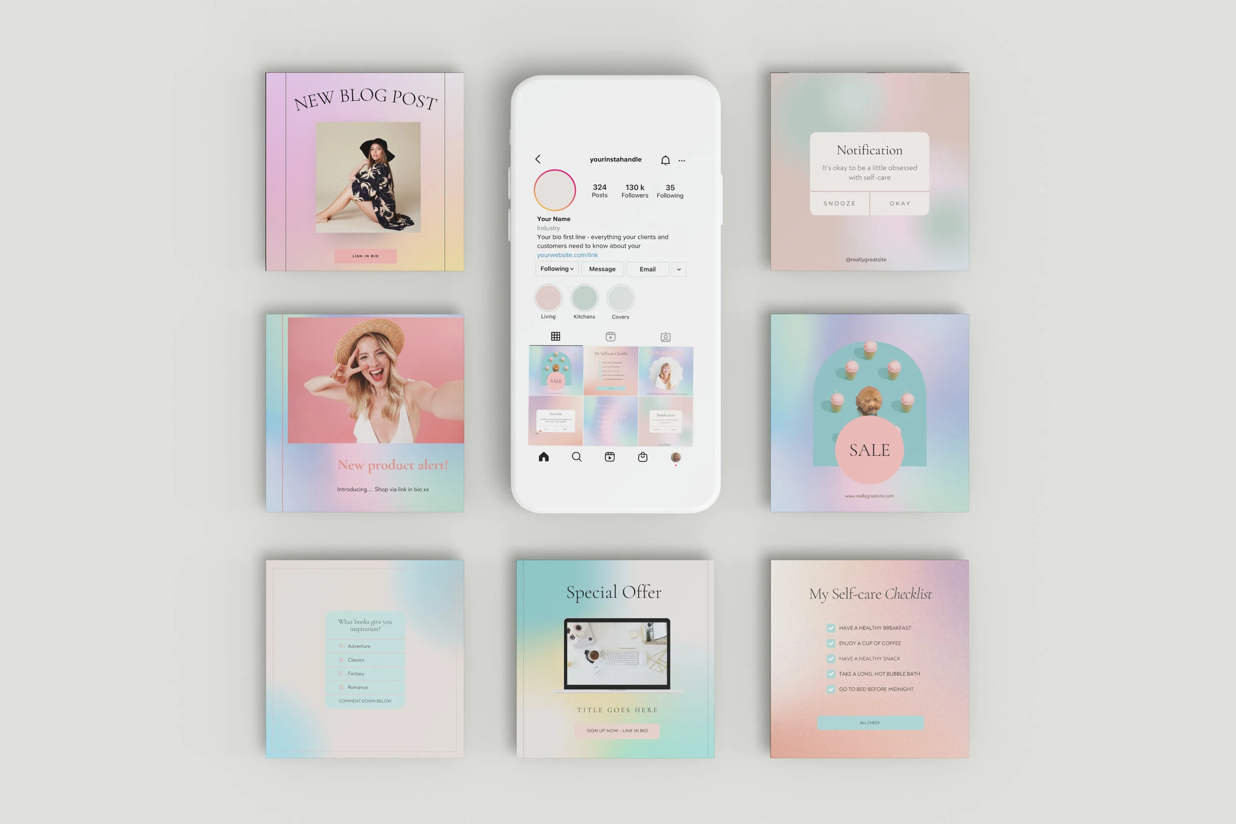 Instagram Templates — Amado Branding