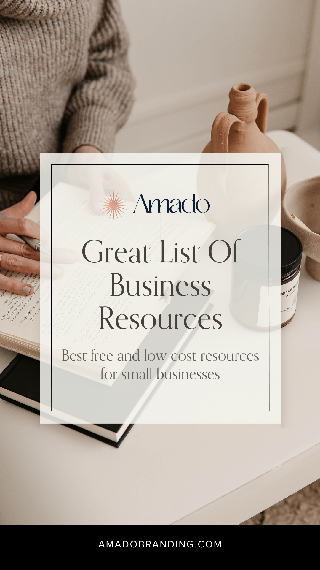 Tools & Templates — Amado Branding