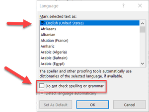 Why does Spellcheck keep turning itself off in Microsoft 365 Word ...