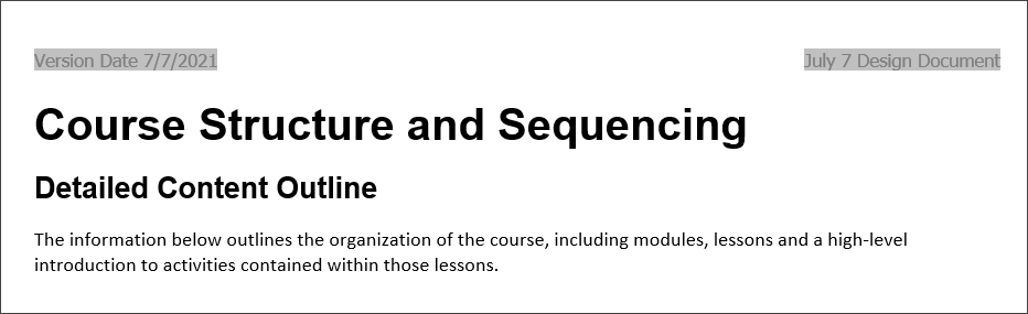 Working with Course Structure and Sequencing — Premier instructor-led ...