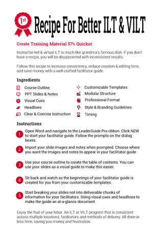 A Better Way to Build ILT and VILT — Premier instructor-led training authoring tools | Great ...