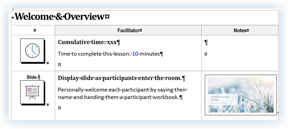 Adding Content Blocks — Premier instructor-led training authoring tools | Great Circle Learning
