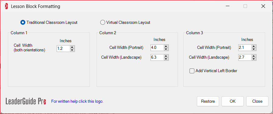 Lesson 4: Column Width Customization — Premier instructor-led training ...