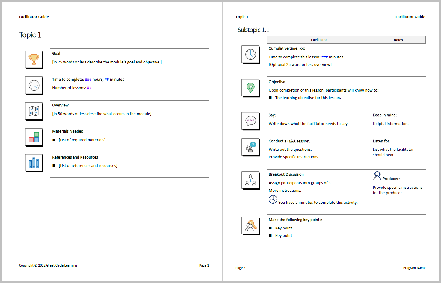 How to Organize Training Content — Premier instructor-led training ...