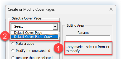 Lesson 4: Create a Custom Cover Page — Premier instructor-led training ...