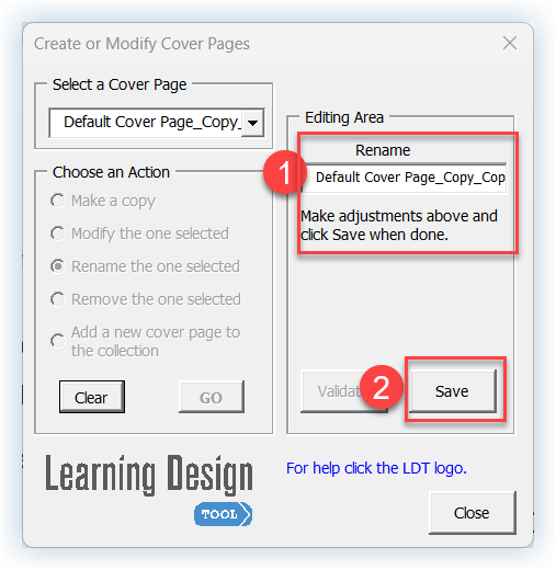 Lesson 4: Create a Custom Cover Page — Premier instructor-led training ...
