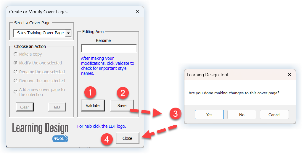 Lesson 4: Create a Custom Cover Page — Premier instructor-led training ...