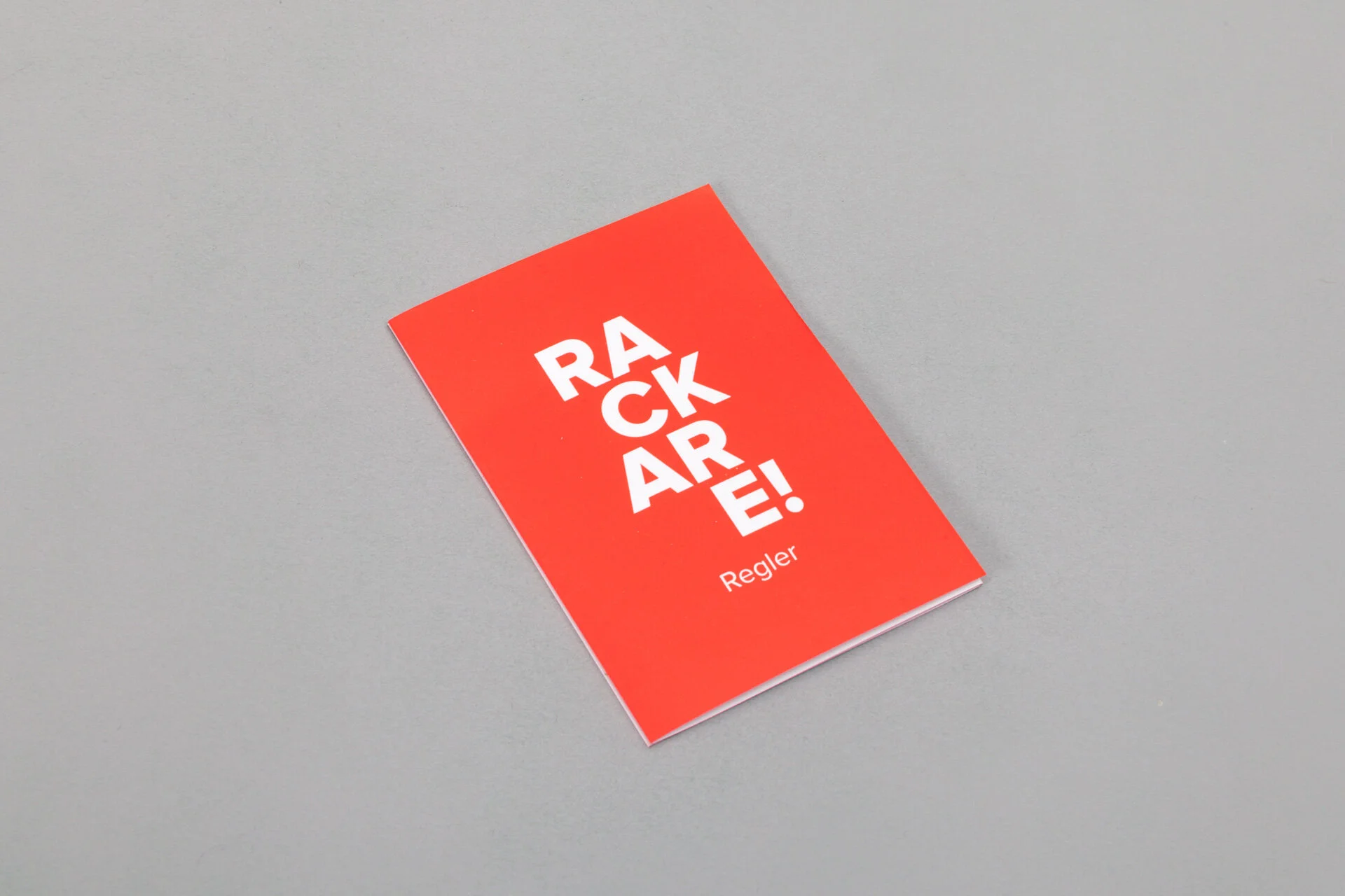 Rackare! — Ninja Print - Analog games for a digital generation