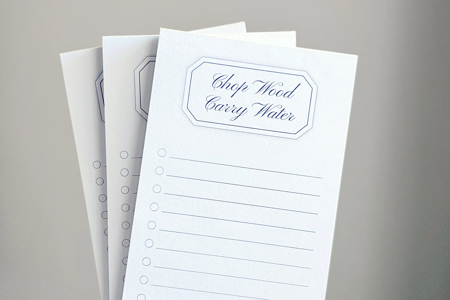 Undated Daily Planner Pad — Balance Bound